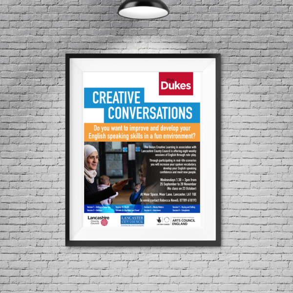 Creative Conversations Poster